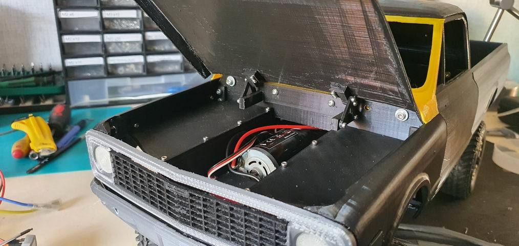 Chevy C10 für EXReal Chassis by Wolfgang Haist | Download free STL ...