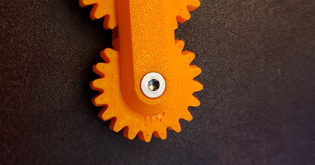 Herringbone Gear Fidget Toy by Joshua Wolf | Download free STL model ... Herringbone Gear Fidget Toy by Joshua Wolf | Download free STL model ...