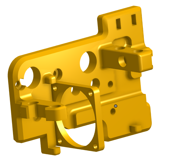 Biqu H2 V2 Mount - Ender 3 / Pro - with CR Touch and extra support by Simon | Download free STL ...