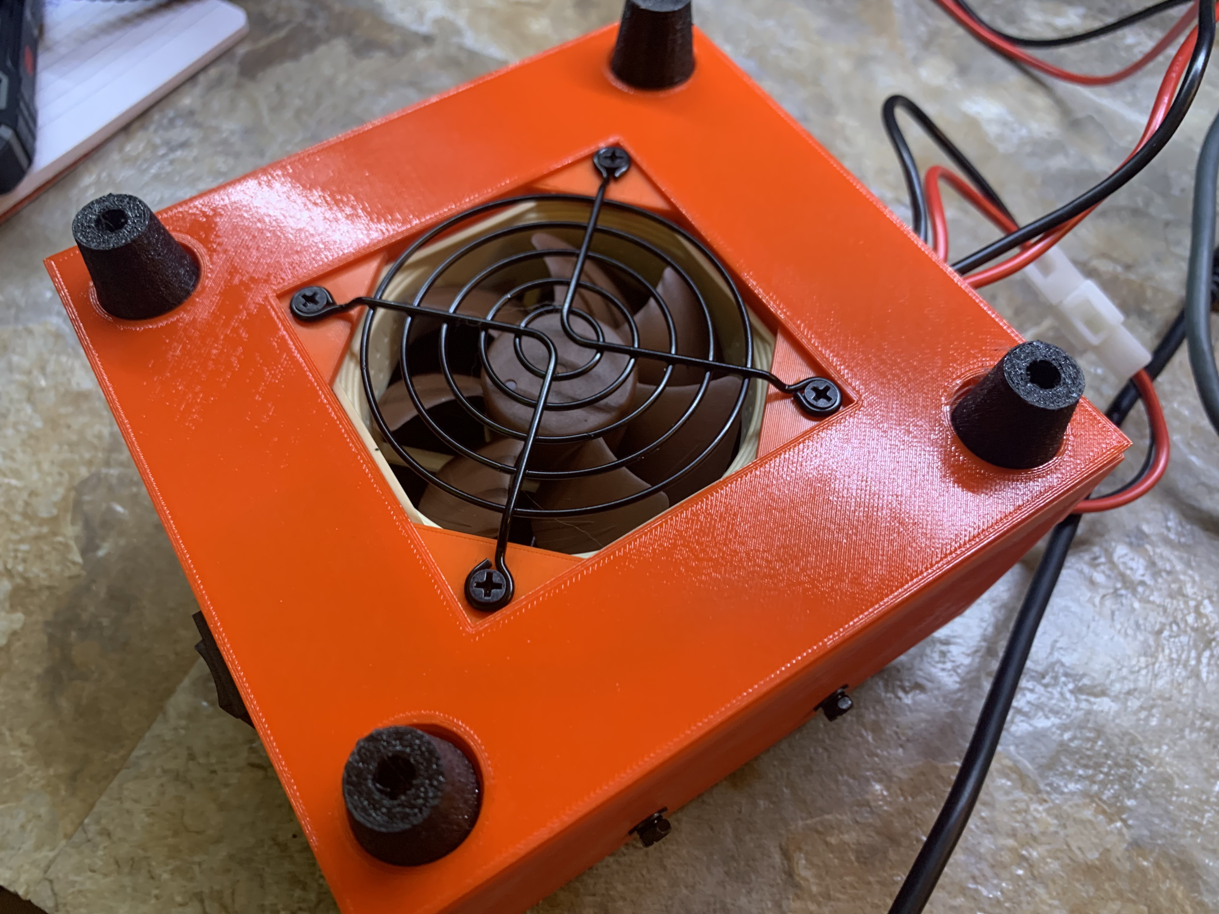 Mobile Ham Radio Cooler by W5AUG | Download free STL model | Printables.com