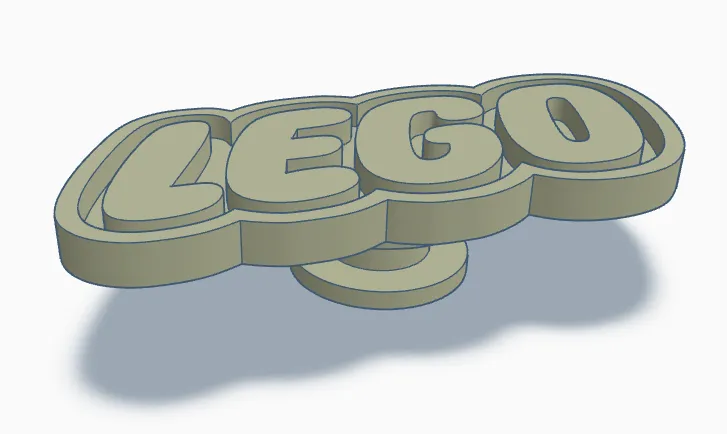 Lego Logo Croc Shoe Charm by DCON1117 | Download free STL model ...