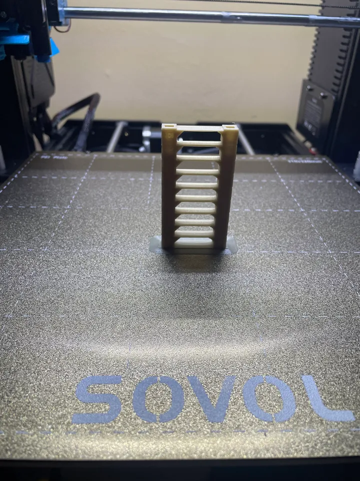 PLA Temp Tower for Cura, complete 220-180deg by FingWizard | Download ...