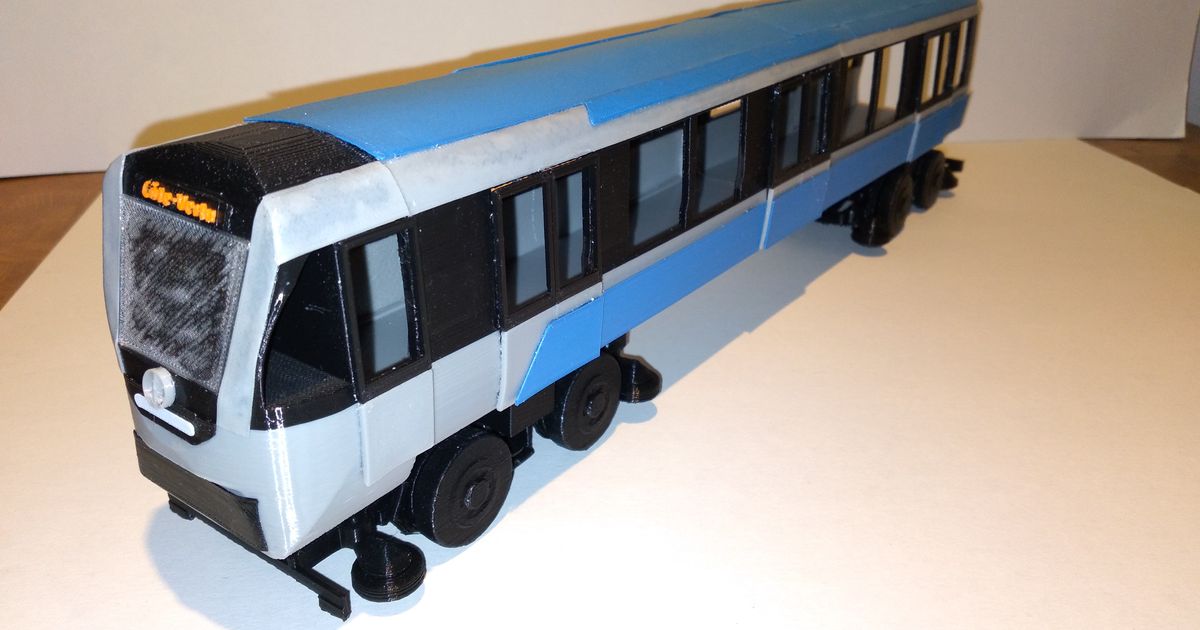 Montreal Azur Metro (Subway) by Benoît Lussier | Download free STL ...