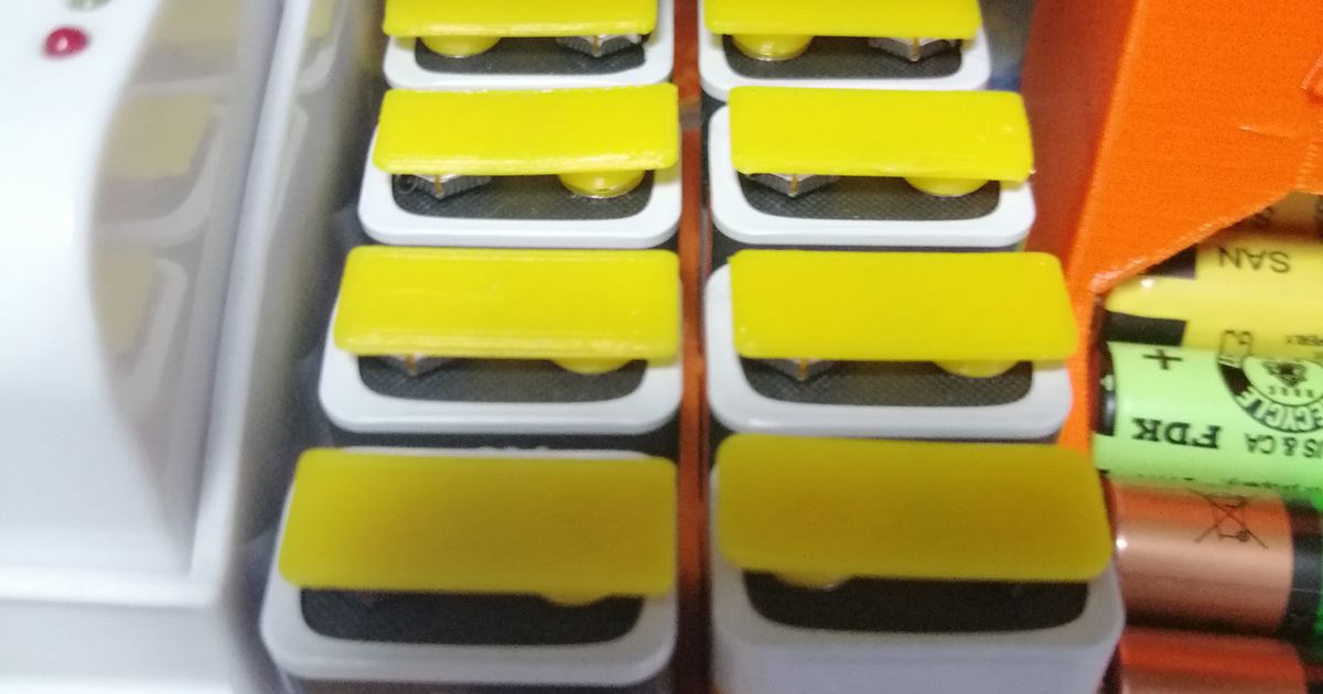 9V safety cap by Foden | Download free STL model | Printables.com