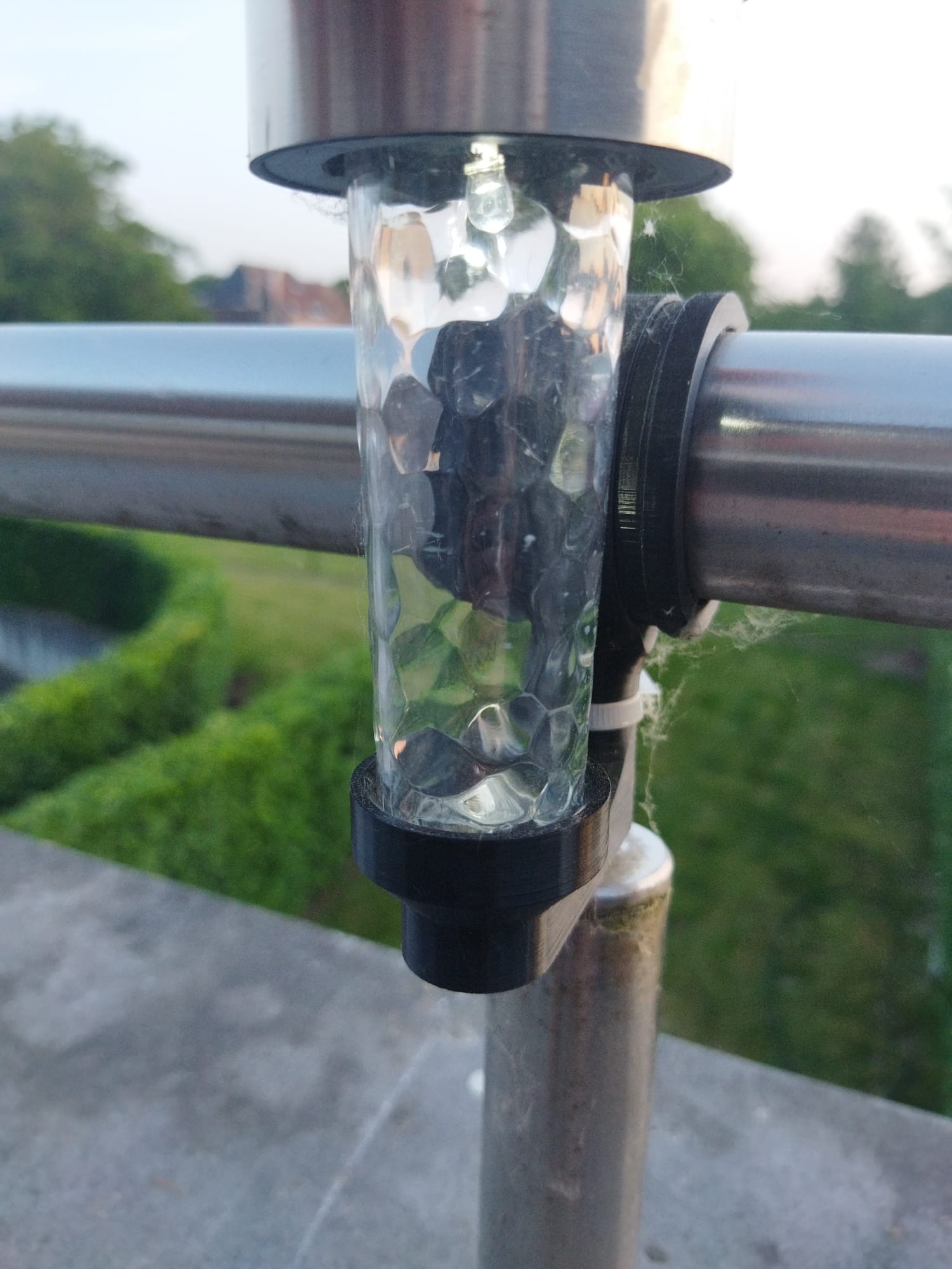 Solar Led Lamp Holder by ap.engineering | Download free STL model ...