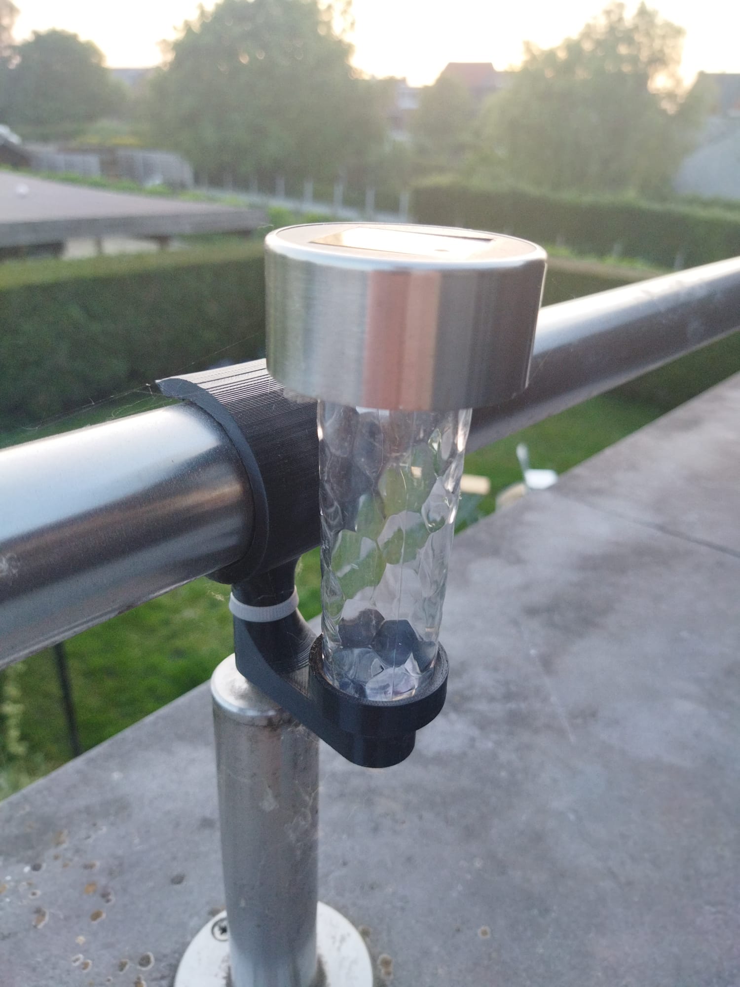 Solar Led Lamp Holder by ap.engineering | Download free STL model ...