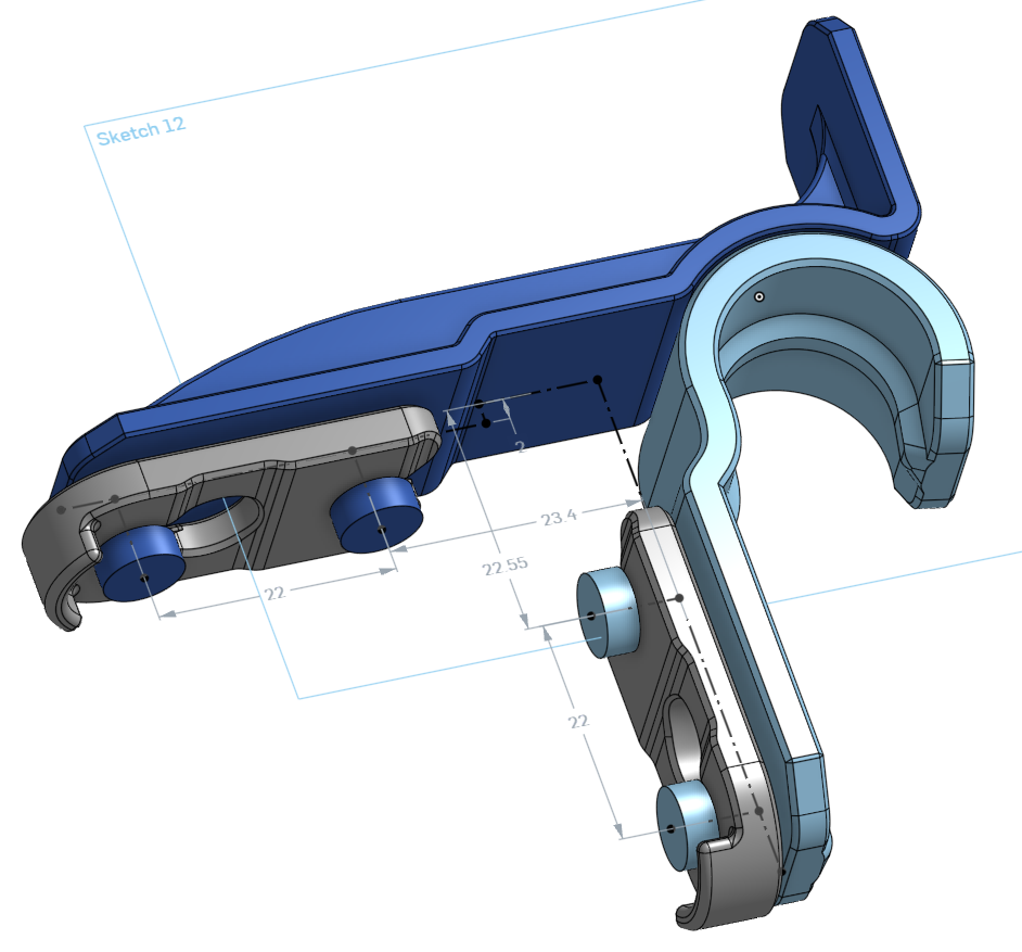 Mailbox Door Pull Hook and Latch by Eclsnowman | Download free STL ...