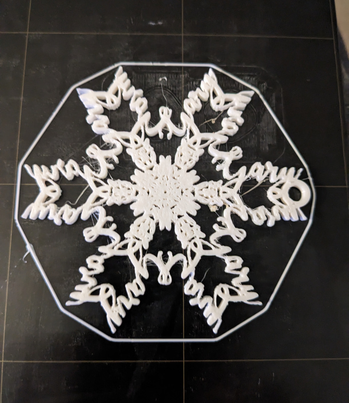 Snowflake Ornament Generator by garysgeekery | Download free STL model ...