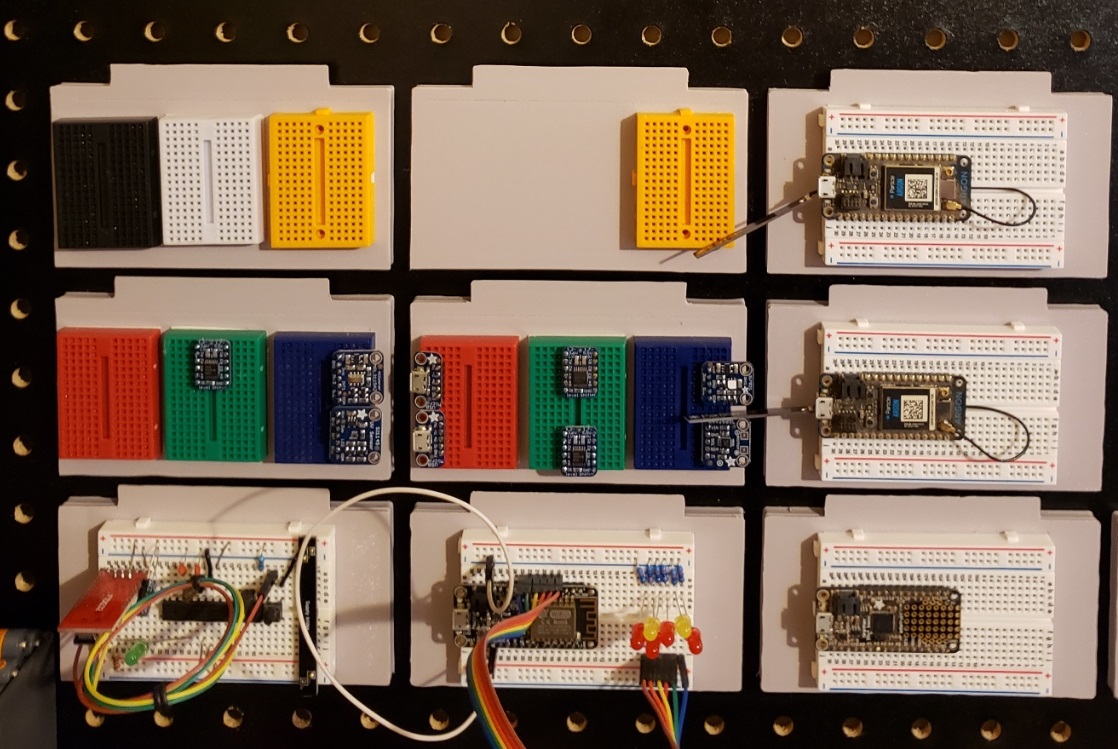 Modular Pegboard System - Breadboards by Arudinne | Download free STL ...