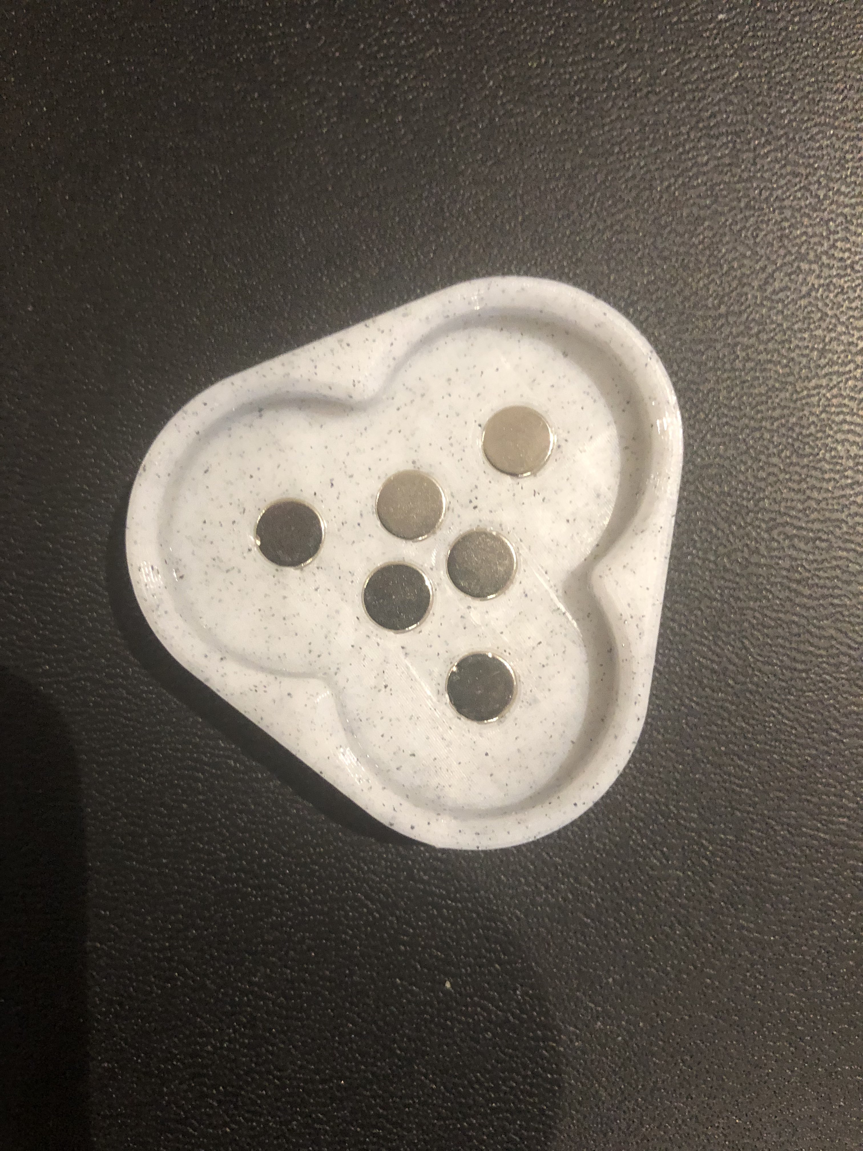 Magnetic Sliding Fidget with updated magnet positions 6x2mm by Revolyze ...