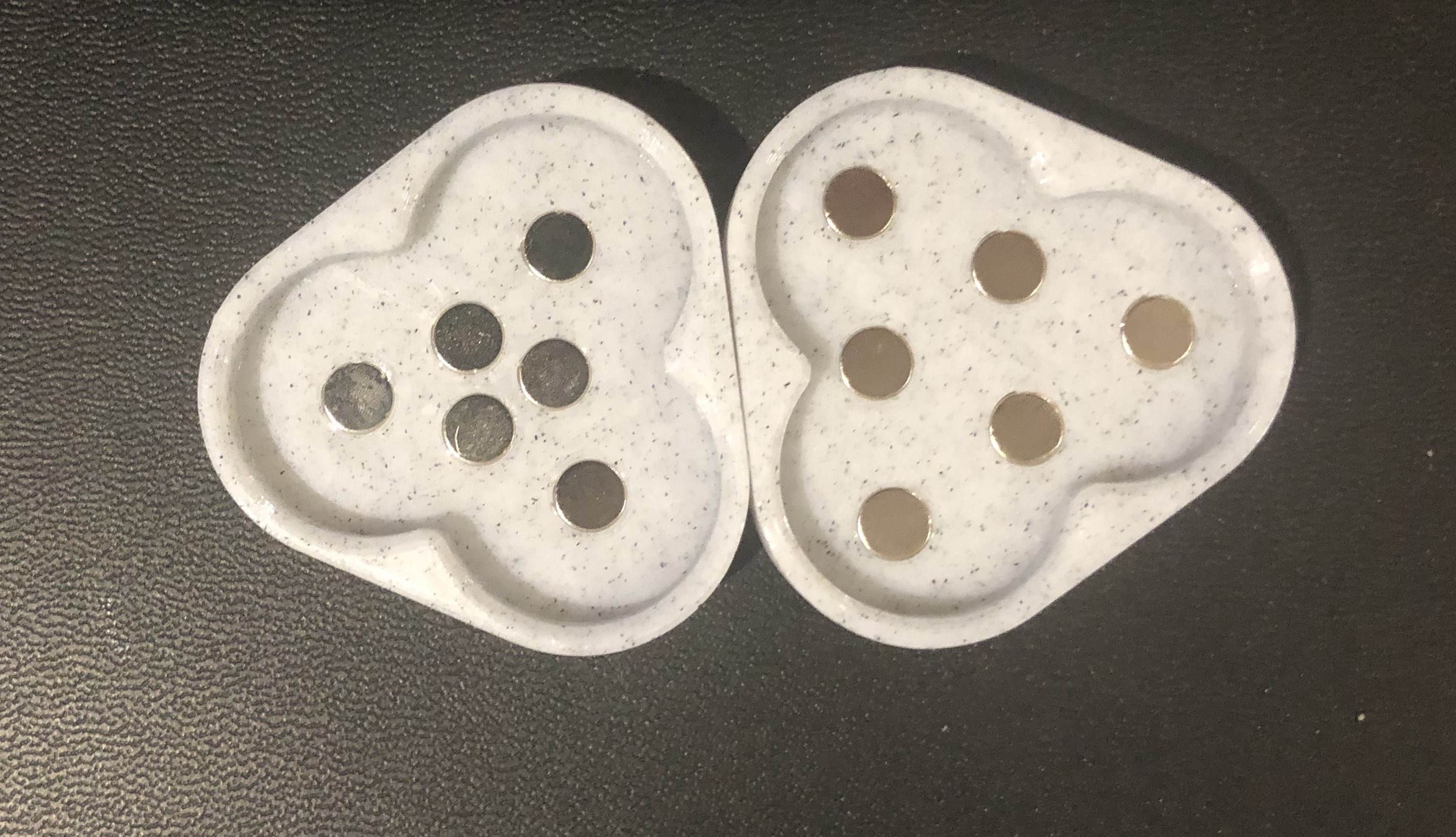 Magnetic Sliding Fidget with updated magnet positions 6x2mm by Revolyze ...