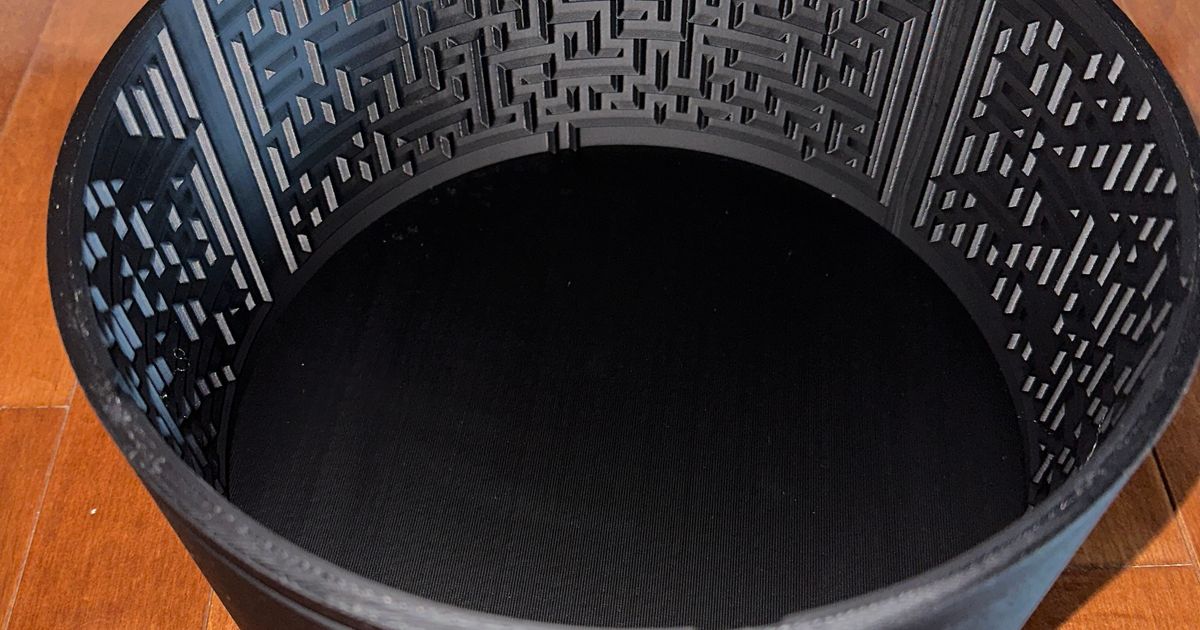 Large Maze Puzzle Box by Oinfam | Download free STL model | Printables.com