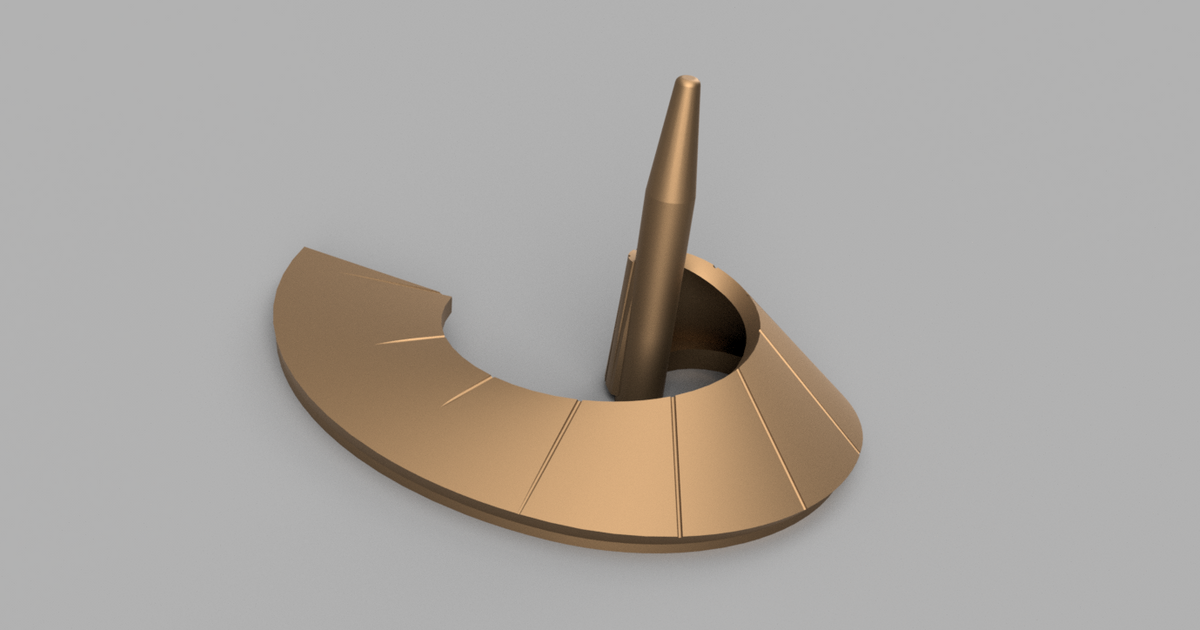 Golden Spiral Ring Holder by MentaPrints | Download free STL model ...