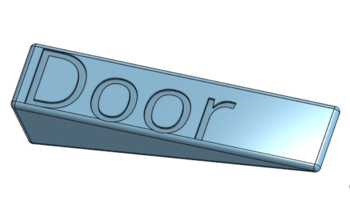 Door Stop by icreated | Download free STL model | Printables.com