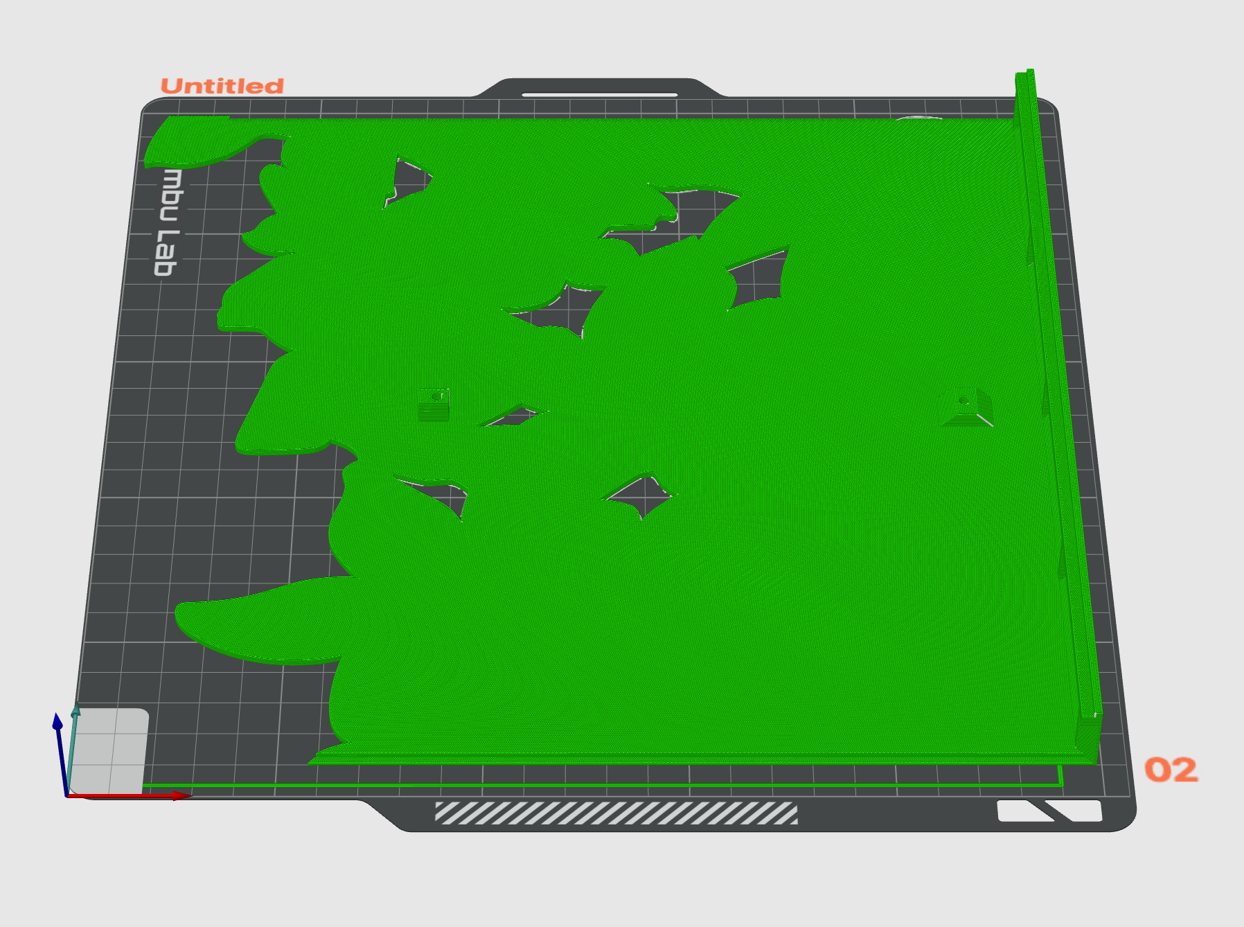 Bambu Lab P1P Lily Modplate von Grzegorz | Kostenloses STL-Modell ...