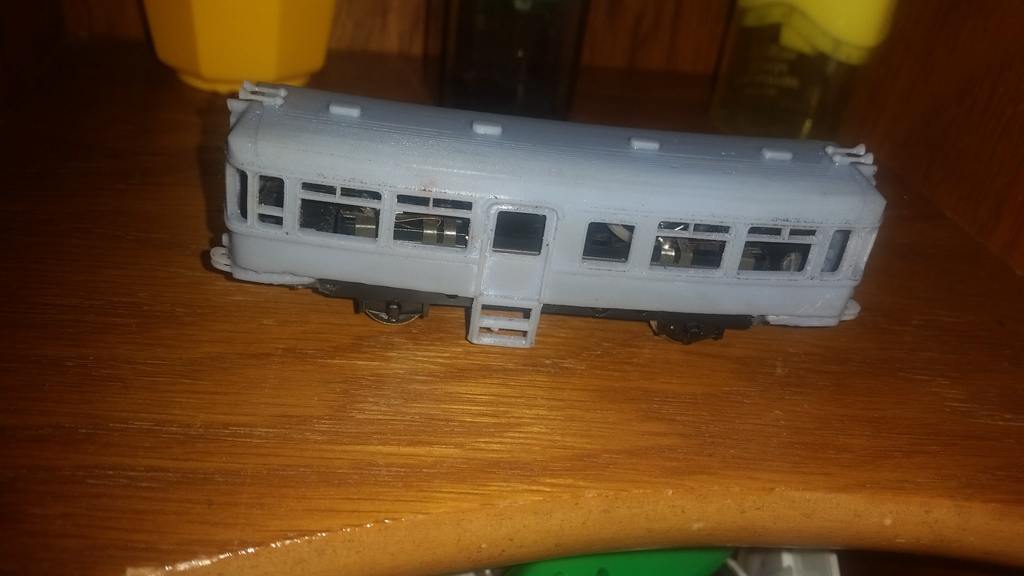 AC Railbus adaptation at TT scale by Radu Raducu | Download free STL ...