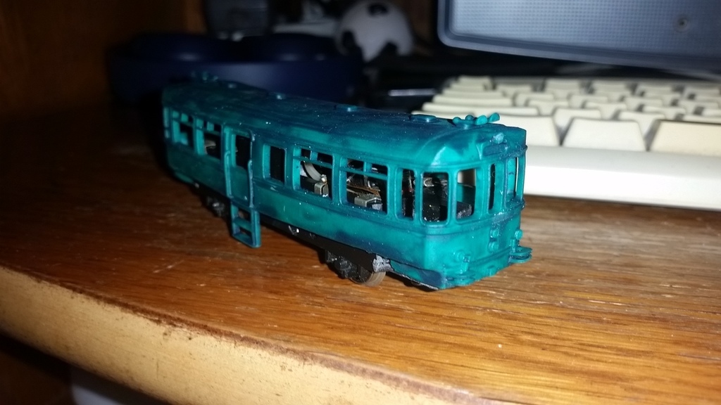AC Railbus adaptation at TT scale by Radu Raducu | Download free STL ...