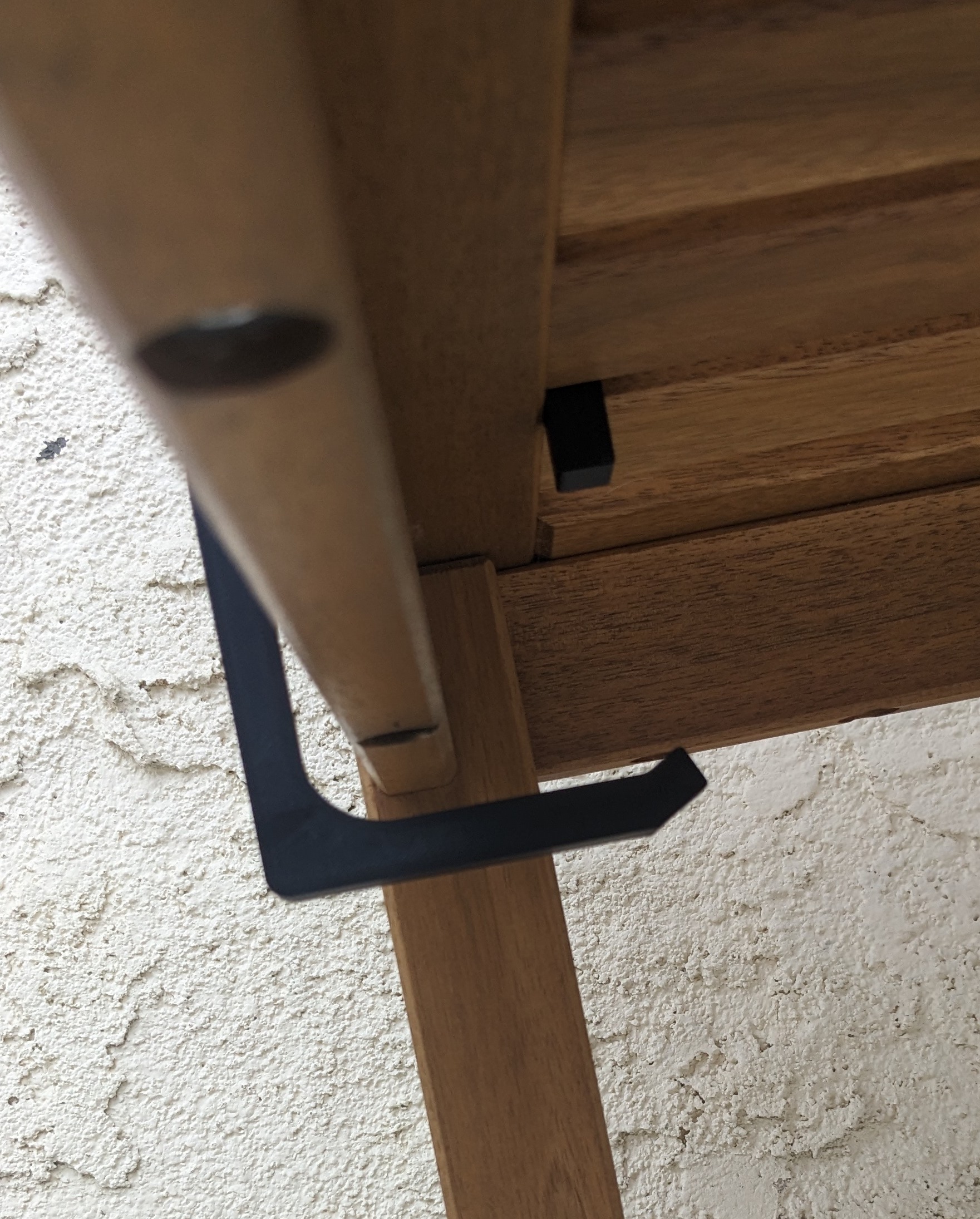 Hook for Ikea Nammaro Tables by wally3d | Download free STL model ...