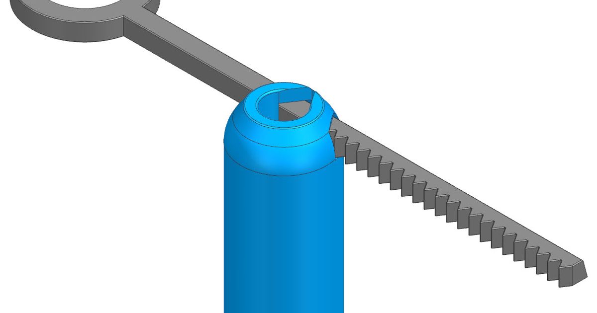 Modified key and handle by Lukas | Download free STL model | Printables.com