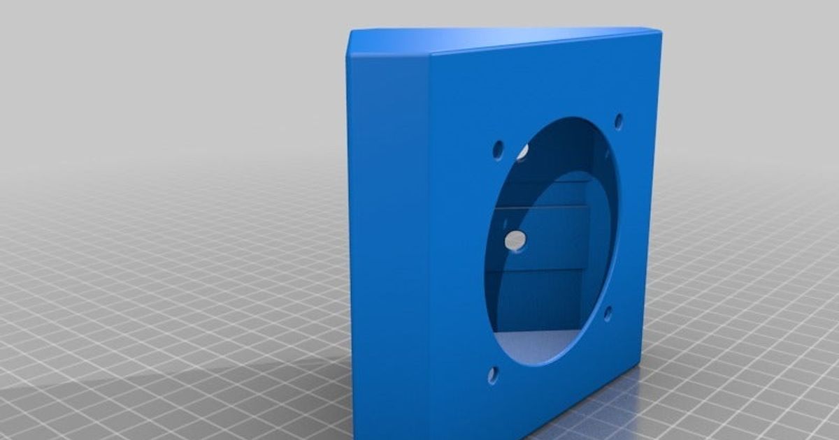 Corner housing for sockets by olidub | Download free STL model ...