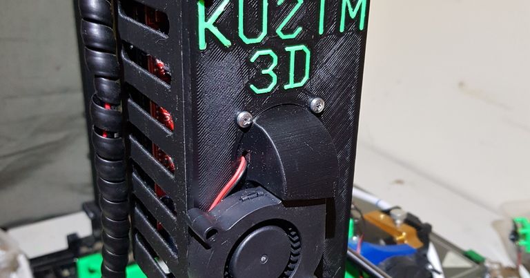 Ramps and Arduino Mega enclosure for 3030 v-slot by KUSTM3D | Download ...