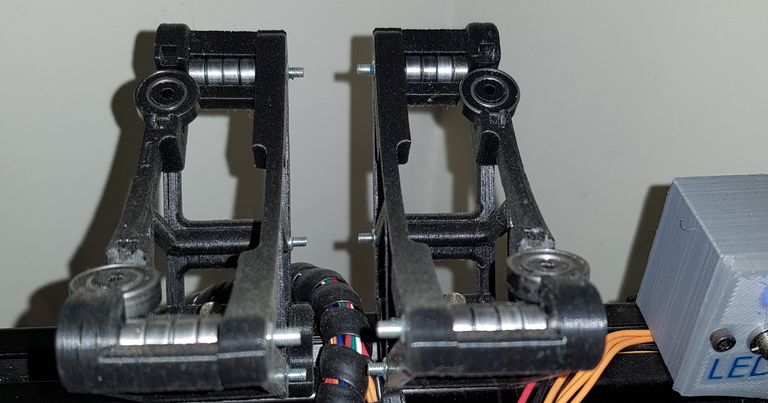 Overhead Low Drag Filament Spool Roller by KUSTM3D | Download free STL ...
