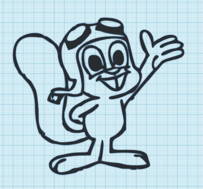 ROCKY - ROCKY & BULLWINKLE - WALL ART by Ogama Industries | Download ...
