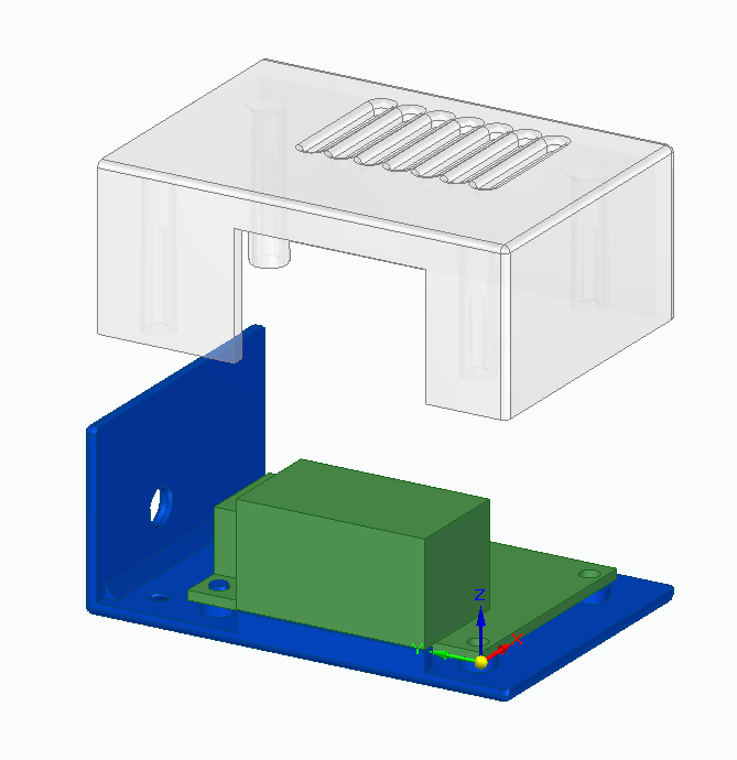 USB power supply module enclusure by VolkerMueller | Download free STL ...