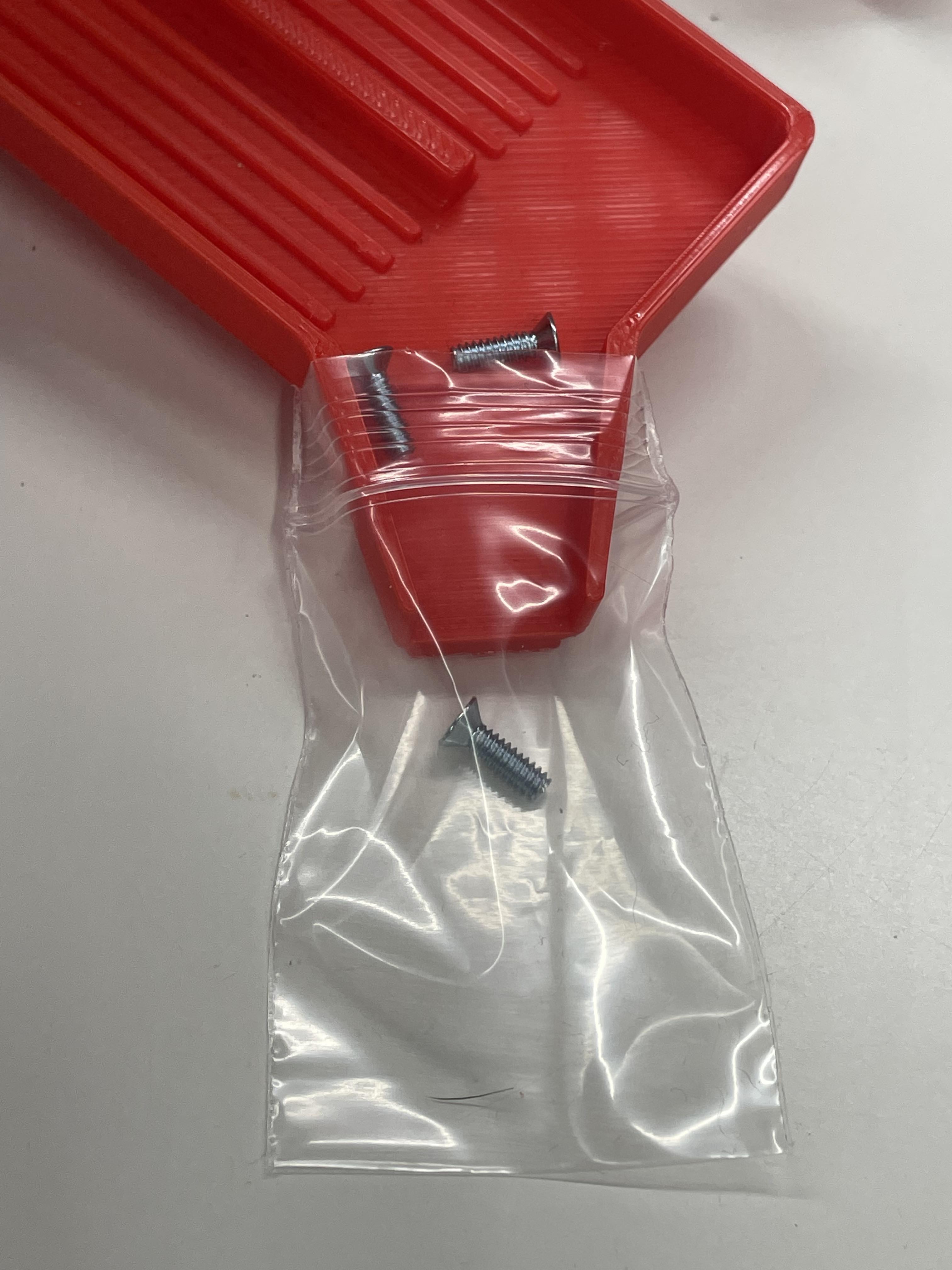 Stackable Small Parts Tray (With Sorting Ridges and Bag Spout) by Rob S ...