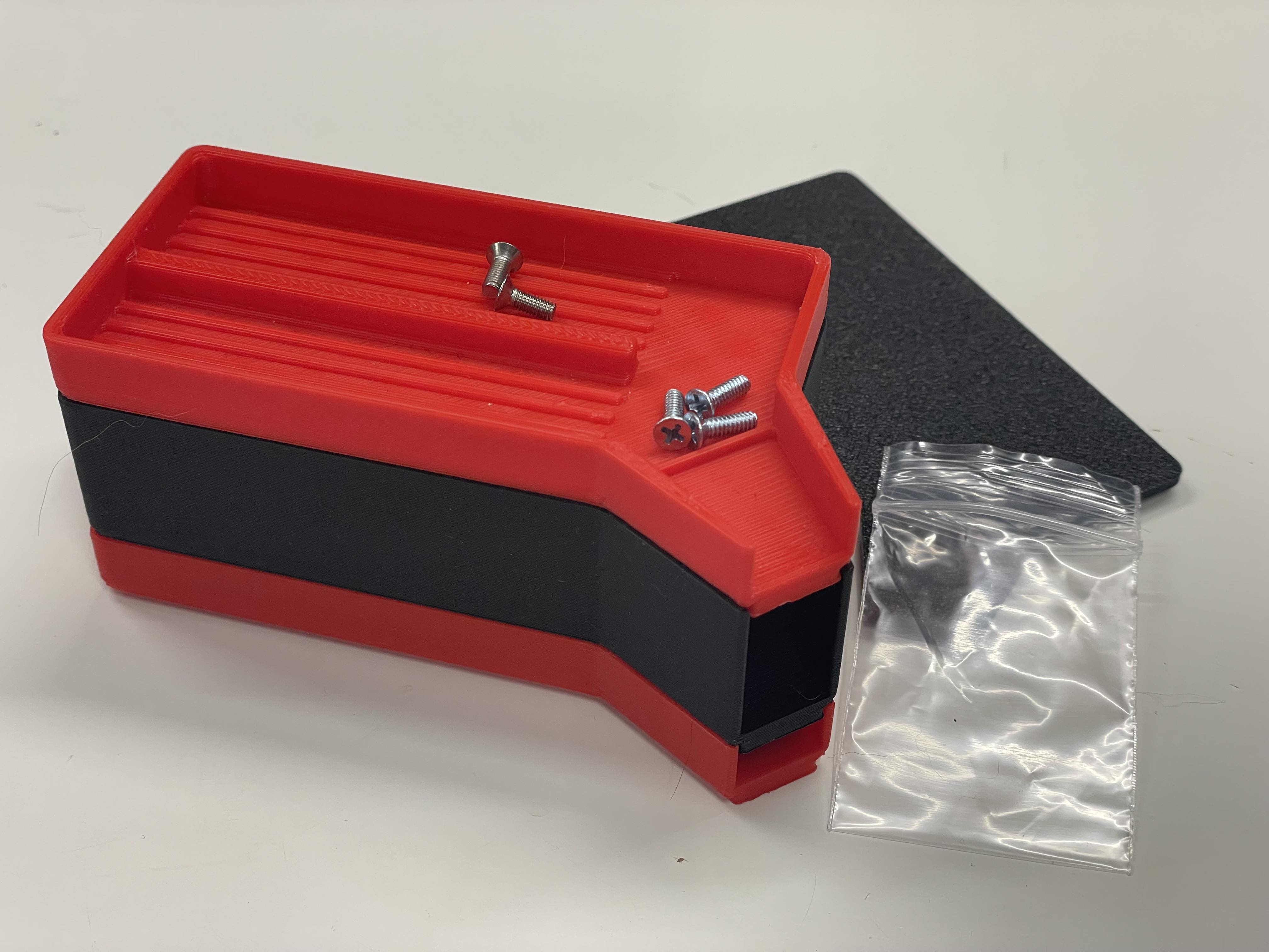 Stackable Small Parts Tray (With Sorting Ridges and Bag Spout) by Rob S ...