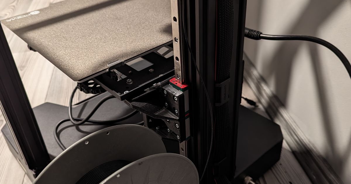 Ender 7 Filament Sensor & Spool Relocation by Cristian I | Download ...