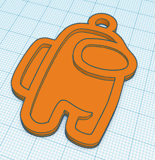 Among Us keychain by Martin Šlefr | Download free STL model ...