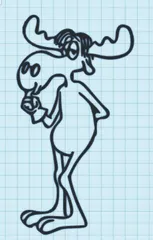 NATASHA - ROCKY & BULLWINKLE - WALL ART by Ogama Industries | Download ...