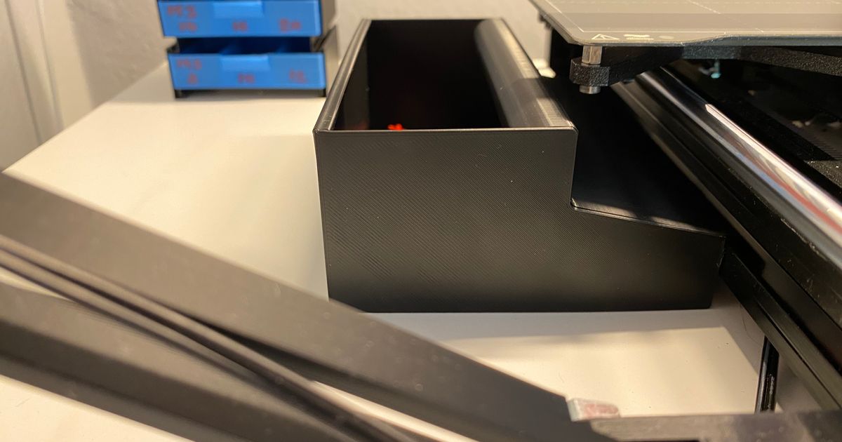 Prusa Mini+ Filament Trash Bin by bernhardr | Download free STL model ...