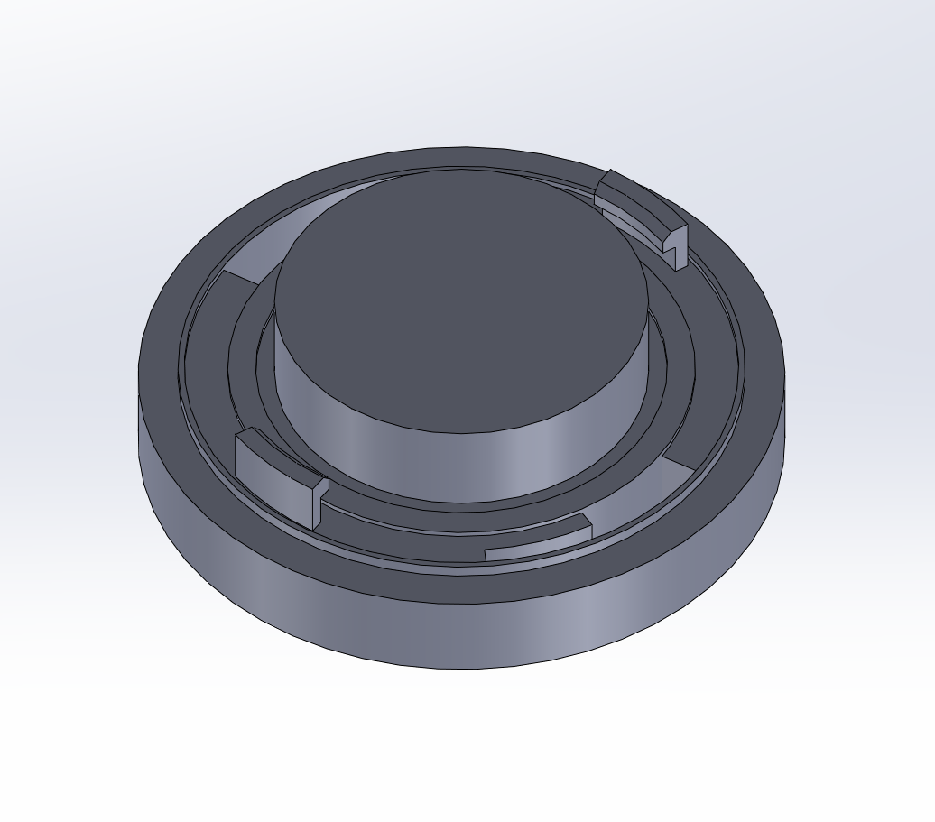 Unico Twist-Fit Cap by Bizzie | Download free STL model | Printables.com