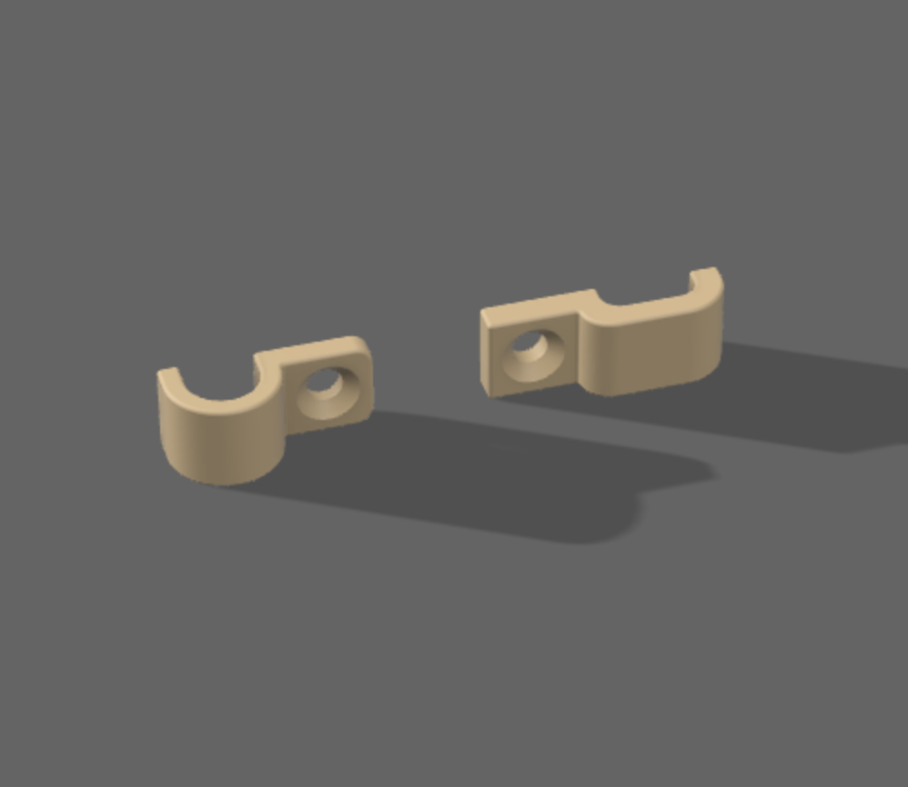 Round Cable or Romex Clamp - Screw-In Style by mscalora | Download free ...