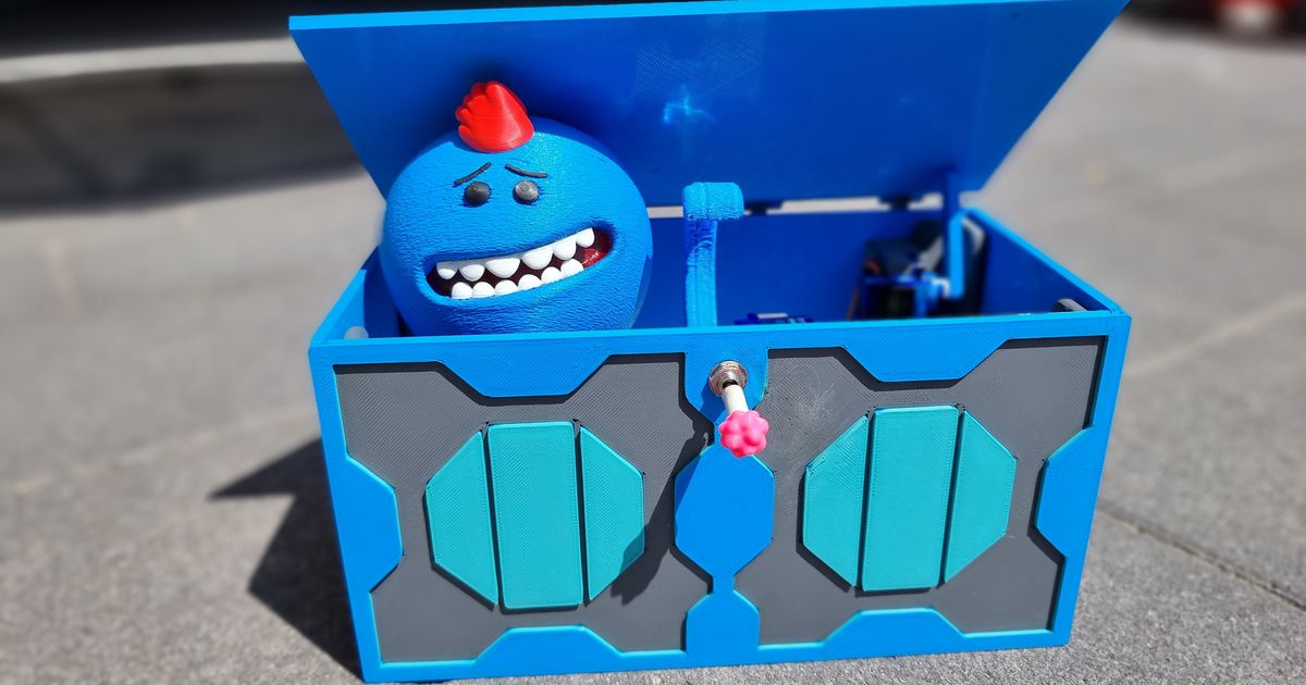Useless Box - Meeseeks - Rick and Morty Style by Christoph Strasser ...
