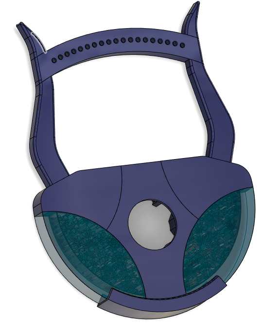 Lyre of the Goddess of Winter by Sturmtänzer | Download free STL model ...