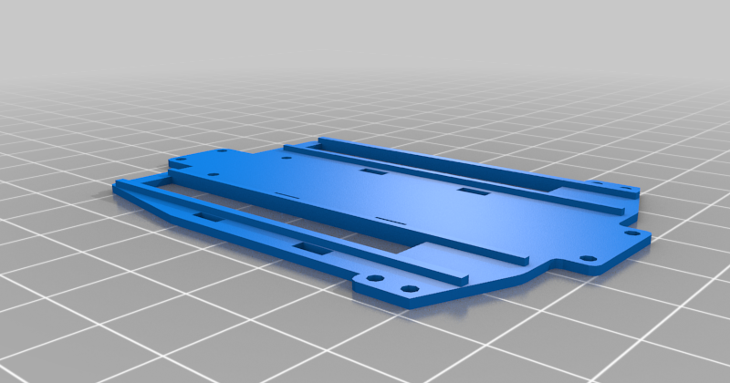 Xmod Gen2 Car Evo Stiletto Chassis by p928s1984 | Download free STL ...