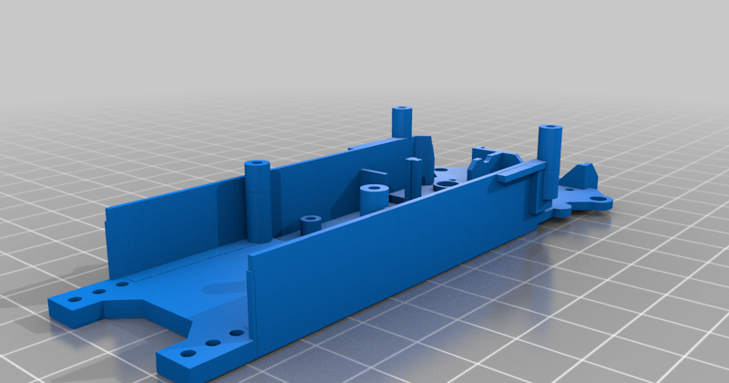 Xmod Gen1 Double Extended Chassis 105mm-111mm Wheelbase by p928s1984 ...