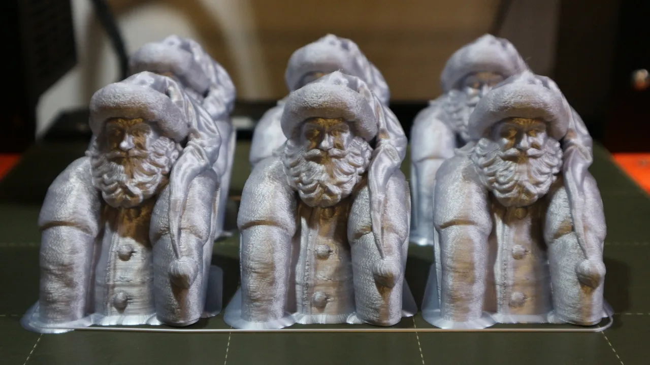 Santa Bust by JS-studio | Download free STL model | Printables.com