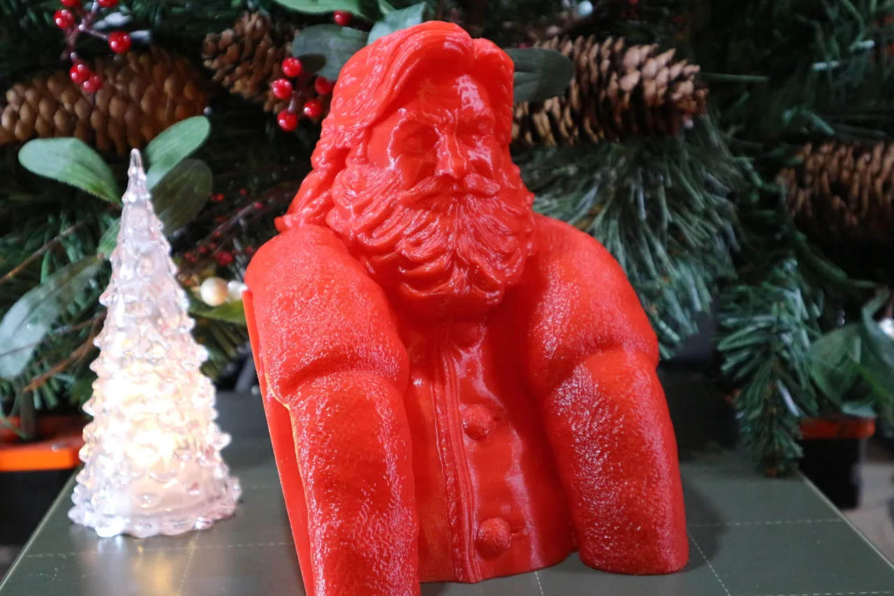 Santa Bust by JS-studio | Download free STL model | Printables.com