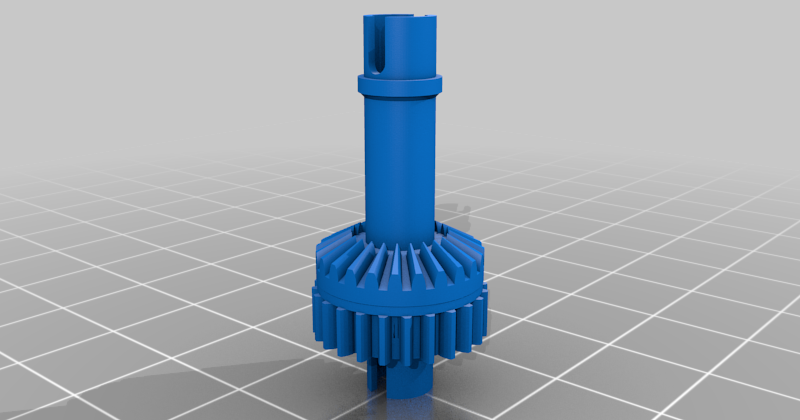 Xmod Rear Differential EVO 2/3 gen by p928s1984 | Download free STL ...
