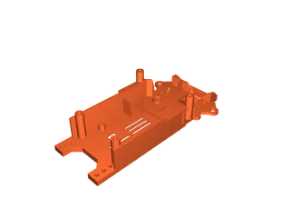 Xmod Chassis Front Gen1 by p928s1984 | Download free STL model ...