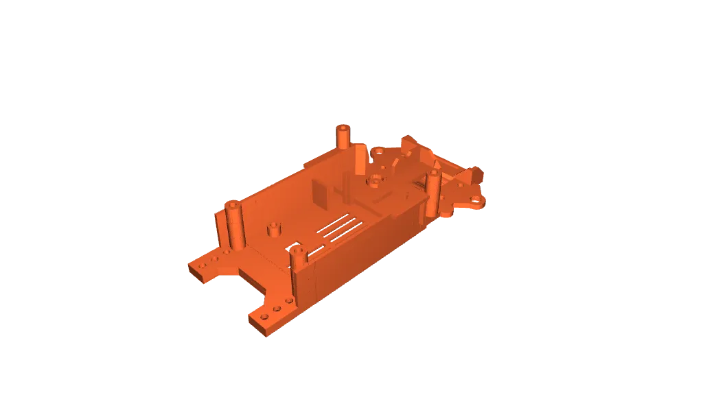 Xmod Chassis Front Gen1 by p928s1984 | Download free STL model ...