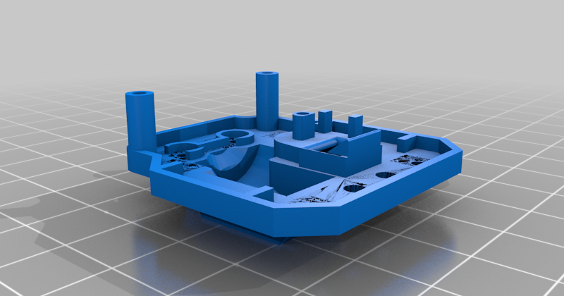 Xmod Chassis Rear Gen1 by p928s1984 | Download free STL model ...