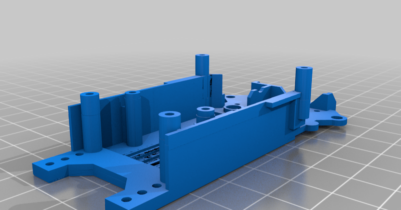 Xmod Chassis for 2.4 GHZ conversion Gen1 by p928s1984 | Download free ...