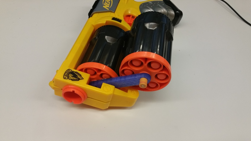 Nerf Maverick dual cylinder/barrel by p928s1984 | Download free STL ...
