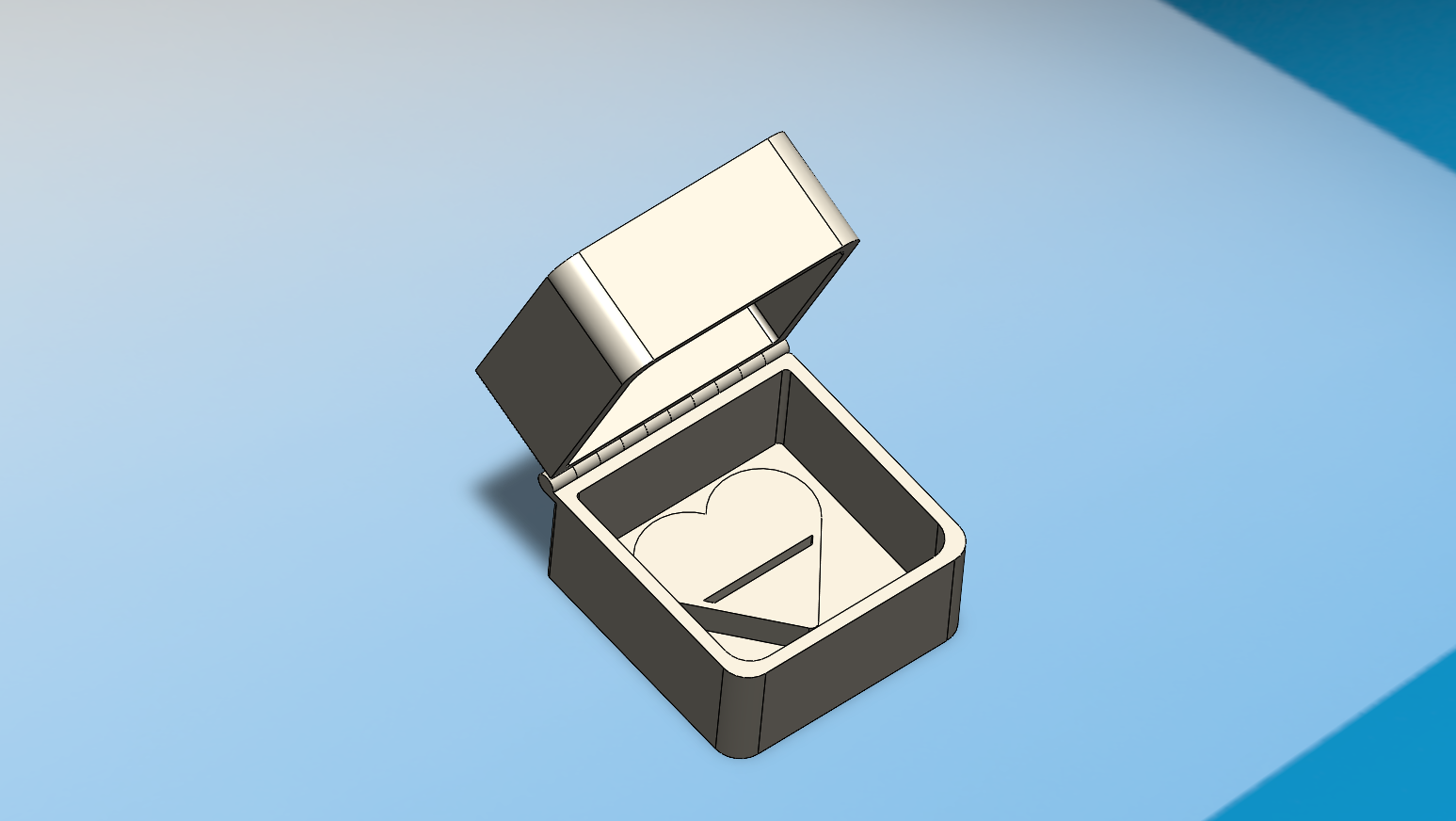 Engagment Ring Box by Péter Dézsi | Download free STL model ...