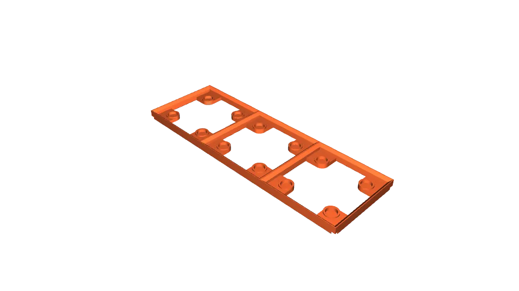 In3D FreeGrid 1x3 Grid by In3Dca | Download free STL model | Printables.com